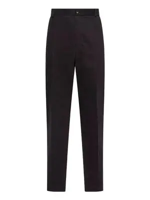 Moncler Pressed Crease Trousers - Black