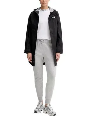 The North Face Hooded Ripstop Packable Parka Coat - Black