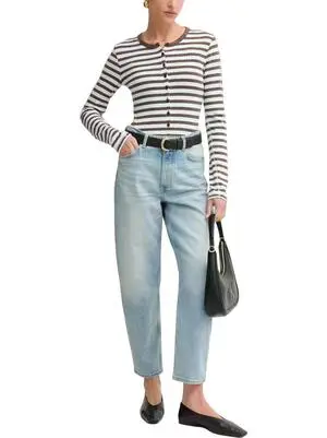 Marc O'polo Washed Effect Five-pocket Jeans - Blue