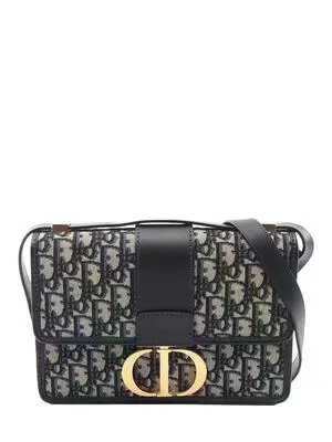 Dior 30 Montaigne Flap Crossbody Bag - Blue
