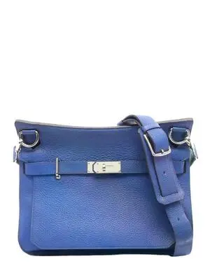 Hermès Clemence Jypsiere 31 Crossbody Bag - Blue