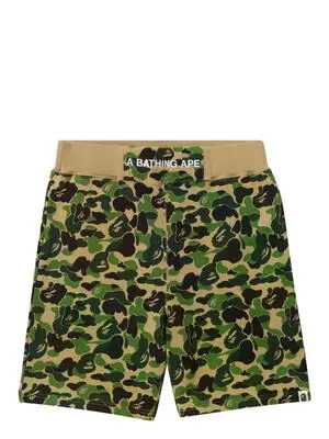 A BATHING APE Abc Camo Shorts - Neutrals