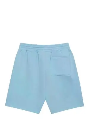 SP5DER Logo Print Jersey Shorts - Blue