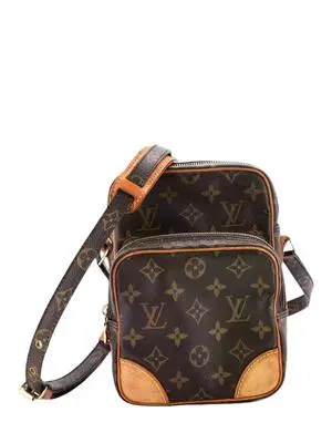 LOUIS VUITTON Amazone Monogram Canvas Crossbody Bag - Brown