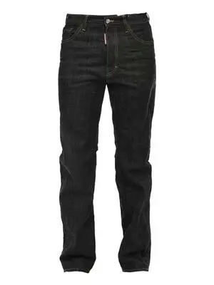 Dsquared2 Embroidered Regular-fit Jeans - Blue