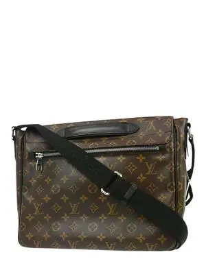 LOUIS VUITTON Monogram Macassar Clarence Shoulder Bag - Brown