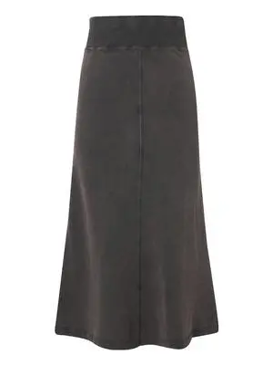 MARANT ETOILE Solkia Cotton Jersey Midi Skirt - Grey