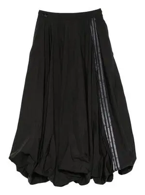 Y3 Nylon Long Skirt - Black