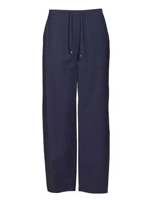 Loewe Wide-leg Drawstring Pants - Blue