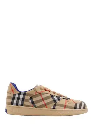Burberry Terrace Check Sneaker - Beige