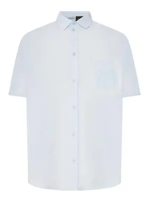Loewe Cotton Blend Shirt - Blue