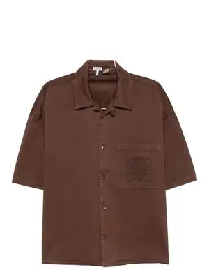 Loewe Cotton Shirt - Brown