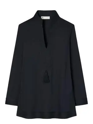 Tory Burch Cotton Tunic - Black