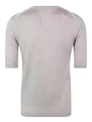 Max Mara Mxm Aceti Short-sleeve Sweater Neutrals