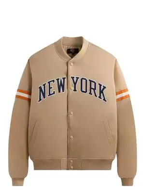 Kith New York Knicks Wings Satin Jacket - Neutrals