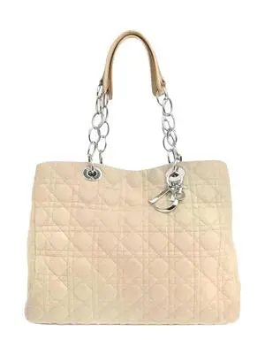 Dior 2011 Cannage Shoulder Bag - Neutrals