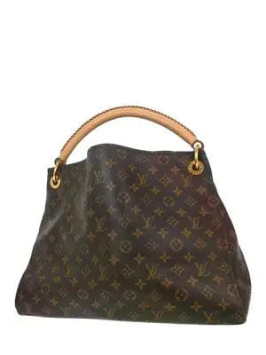 LOUIS VUITTON 2011 Monogram Artsy Mm Tote Bag - Brown