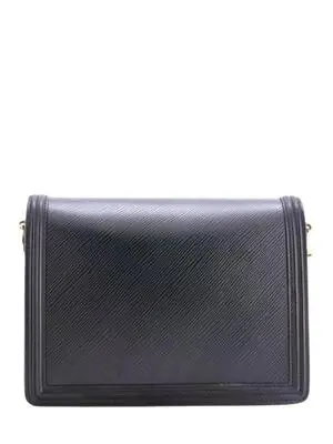 LOUIS VUITTON Dauphine Epi Leather Mm Shoulder Bag - Black