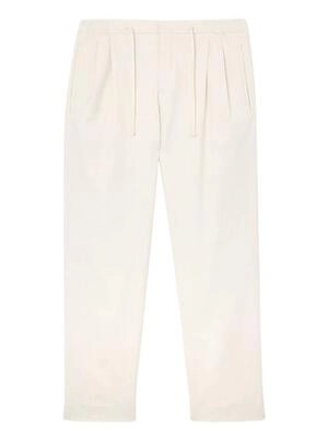 REISS Arden Relaxed-fit Stretch-woven Trousers - Ecru