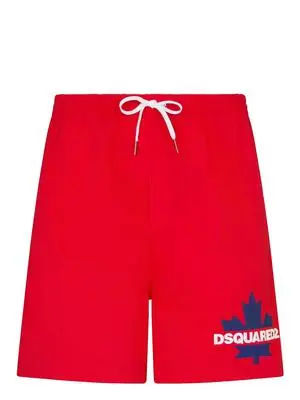 Dsquared2 Logo-print Swim Shorts - Red