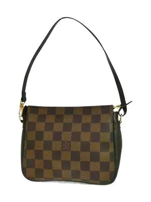 LOUIS VUITTON 2001 Trousse Damier Ebene Bag - Brown