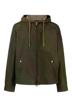 Woolrich Lobster Zip-up Hooded Jacket - Green