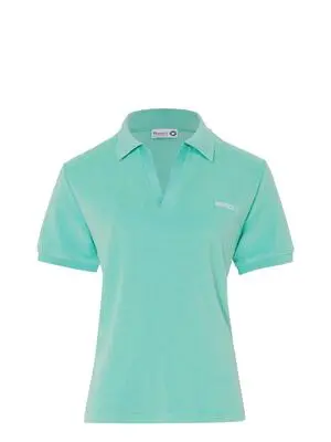 Hunza G Terry Towelling Polo | Mint | Resortwear | Hunza G Mint