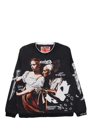 VERYRARE Antihero Judith Crewneck - Black