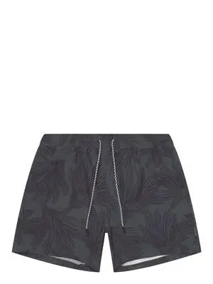 PLAYALUXE Tulum Volley Swim Trunk Dark Olive - Green