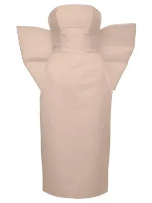Baé Special Moments Neutrals Kira Dress + Big Bow - Pink