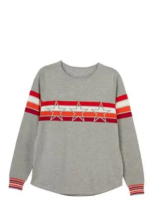 COVE Maria Cotton Cashmere Jumper - Grey