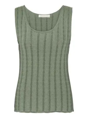 GROBUND Aase Tee The One In Sage - Green