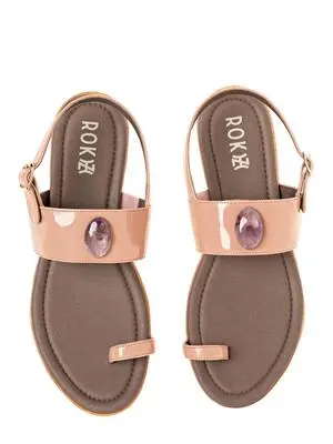 ROKHZ Antique Rose With Amethyst - Pink