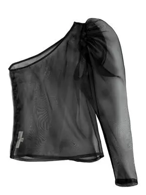 PALOMA LIRA One Shoulder Top - Black
