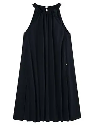 SUPESU Rosa Halter Neck Dress Classic - Black