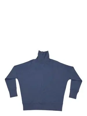 BRADFORD ROW The Don Dolman Turtleneck In Slate Blue