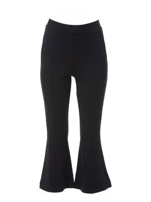 CARLOSLINES Compression Skinny Flare Pant In Solid