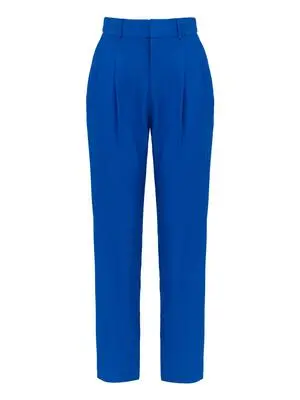 GEORGETTE Royal Tailored Trousers - Blue