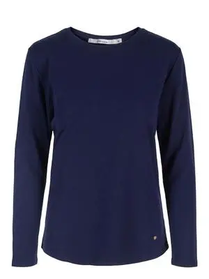 TIRILLM Sia Long Sleeve Top - Blue
