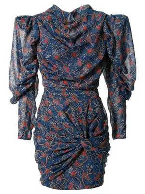 AGGI BY HALEWSKI Vanessa Sapphire Dress - Blue