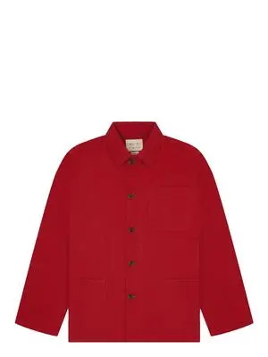 USKEES Overshirt Berry - Red