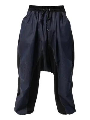 METAMORPHOZA Denim Harem Pants - Blue