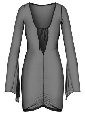 PROMEES Felisa Mesh Dress - Black