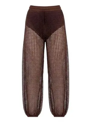 GLAM ON YOU Ariel Pants - Brown