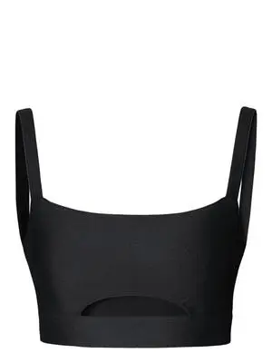 AGGI BY HALEWSKI Joy Background Top - Black