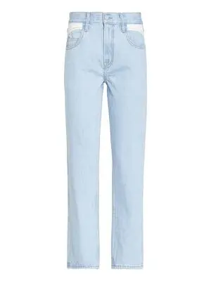 NOEND Elena Relaxed Tapered Jeans In Miami - Blue