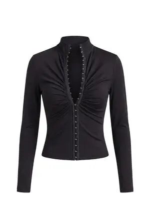 KHELA THE LABEL Bad Decision Long Sleeve Top - Black