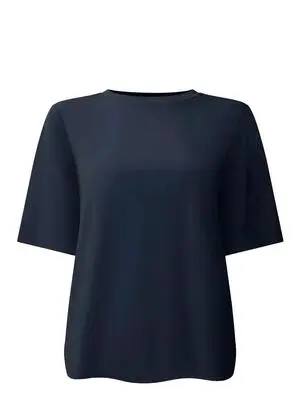 JAMES LAKELAND Navy Jersey Relaxed Top - Blue