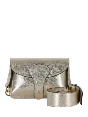 BETSY & FLOSS Luca Small Crossbody Bag In Gold