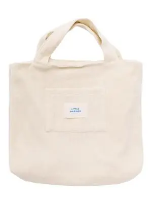 LITTLE MARINER Off- Terry Bag - White